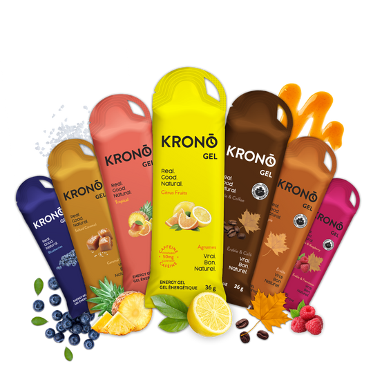 Krono Nutrition | Nutrition sportive naturelle fabriquée au Québec