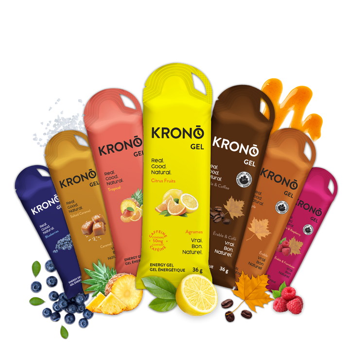 Krono Nutrition | Nutrition sportive naturelle fabriquée au Québec